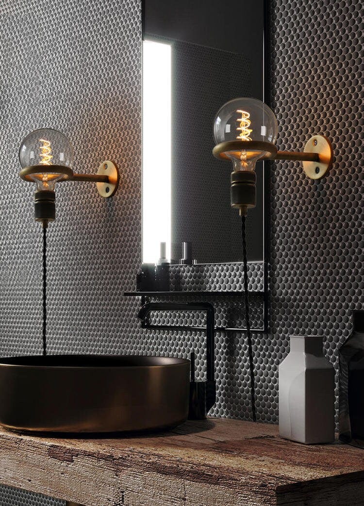 Retro LED Edison Globe Wall Light in Industrial Loft Style – Weavers Ground
